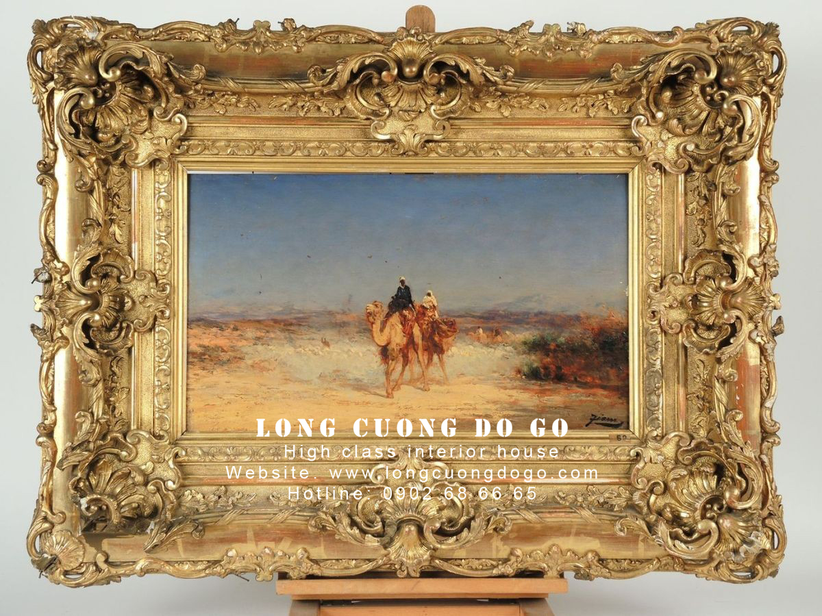 ms 17 - khung tranh cổ điển | Long Cường Đồ Gỗ